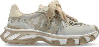 Dolce & Gabbana Femme, Chaussures, Beige, Taille: 38 EU Country Road Baskets en dentelle