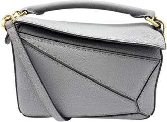 Loewe Sac &agrave; main Puzzle Pre-owned - Femme - Pre-owned - Gris - Taille: ONE Size