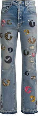 Gallery Dept. Homme, Jeans, Bleu, Taille: W29 L32 G Time La Flare Jeans