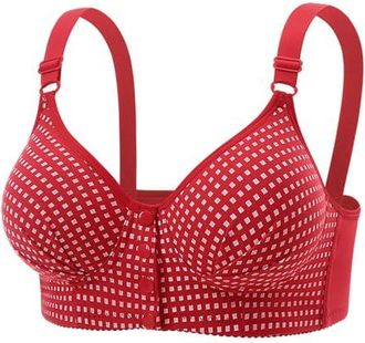 Generic Soutien-gorge 2026 pour femme, fermeture avant, soutien sans fil, confortable, couverture compl&egrave;te, fa&ccedil;onnage de la posture lissante du dos, grande ta