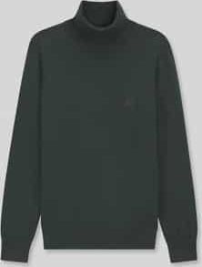 Boss Orange by Hugo Boss Rollkragenpullover mit Logo-Patch aus Kaschmir