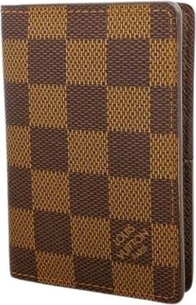 Louis Vuitton unisex, Pre-owned, Brun, Taille: ONE Size Porte-cartes Pre-owned