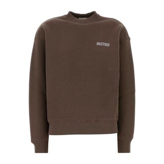 Autry SweaT-shirt ras du cou - Femme - Sweatshirts et sweats &agrave; capuche - Brun - Taille: 40 FR