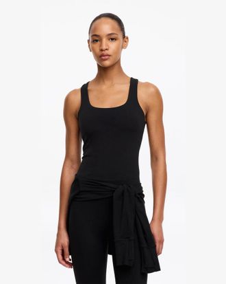 Arket Weiches Sporttanktop -Schwarz