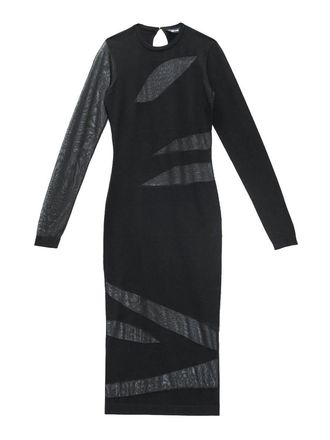 Just Cavalli Robe Au Genou - Noir