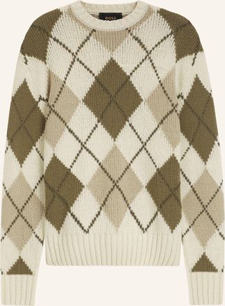 HUGO BOSS Pullover L-Fico Regular Fit beige