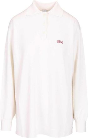 Loewe Poloshirt - Wei&szlig;