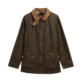 Barbour Femme, Vestes, Brun, Taille: 44 FR Beadnell Wax Jacket