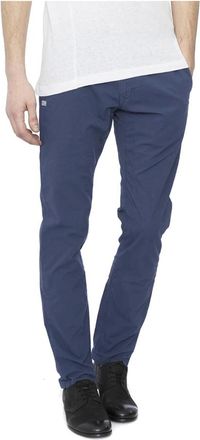 Daniele Alessandrini Homme, Pantalons, Bleu, Taille: W38 Pantalon D&eacute;contract&eacute; en Coton