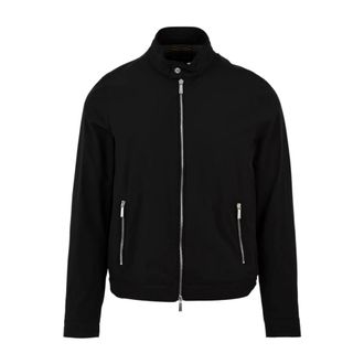 Moorer Homme, Vestes, Noir, Taille: M Veste Noire pour Homme
