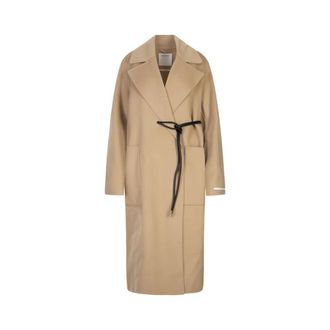 Sportmax Damen, M&auml;ntel, Beige, SGr&ouml;&szlig;e