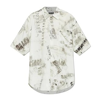 Balenciaga Herren, Shirts, Grau, MGr&ouml;&szlig;e
