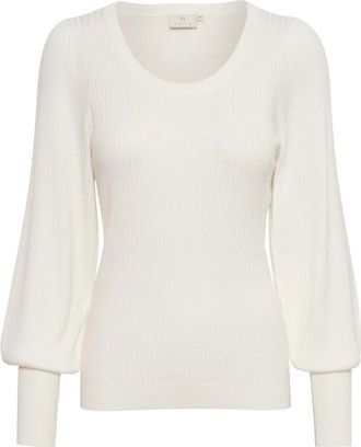 Kaffe Tricots - Femme - Pulls - Blanc - Taille: 44 FR