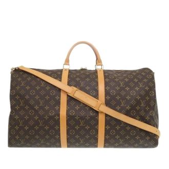 Louis Vuitton unisex, Pre-owned, Brun, Taille: ONE Size Pre-owned Keepall Bandouliere 60