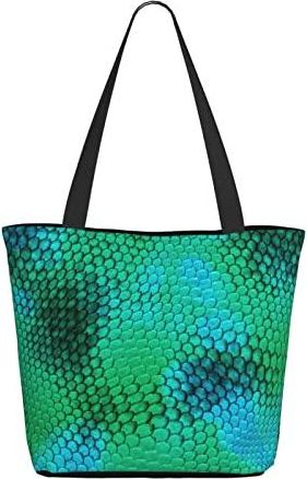 AOOEDM Sac &agrave; provisions pour femme &agrave; l&eacute;chelle du serpent 33 x 27,9 x 17,8 cm. Le cadeau parfait pour la Saint-Valentin. Cest de la Saint-Valentin pour maman,