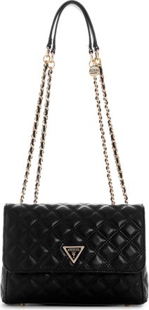 Guess Giully II Compound Convertible Flap Bag Black