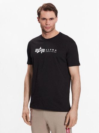 Alpha Industries Alpha Industries T-Shirt-Set Alpha Label 118534 Schwarz Regular Fit