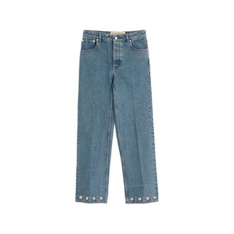 Valentino Cabochon-detail Jeans