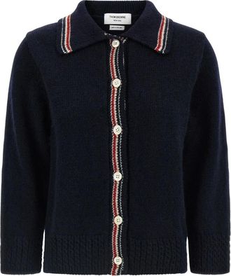 Thom Browne Damen, Strickwaren, Blau, SGr&ouml;&szlig;e