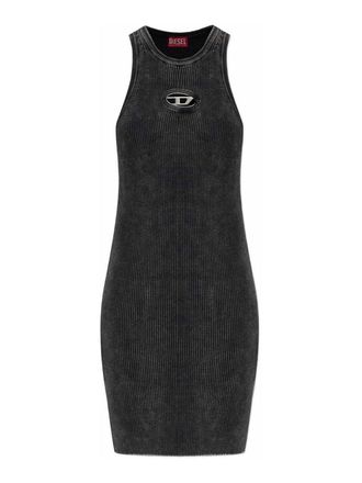 Diesel Robe Courte - Gris