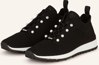 Jimmy Choo London Sneaker Veles schwarz