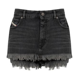 Diesel De-Matt Shorts - Femme - Shorts - Noir - Taille: W27