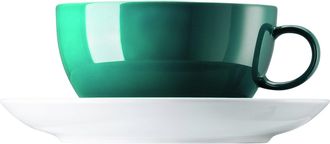 Thomas Sunny Day Seaside Green Cappuccinotasse 2 TLG