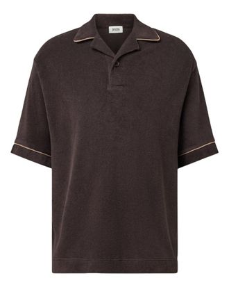 Drykorn Poloshirt aus einem Frottee-Jersey in