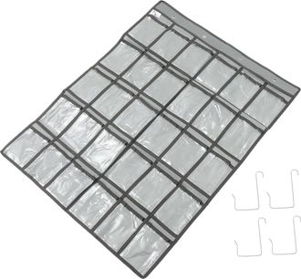 Cabilock Fächer Aufbewahrungstasche zum Aufhängen Tür Organizer Hängende Tasche aus Reißfestem Vliesstoff Platzsparend Vielseitig für Büro Zuhause Miete Inklus