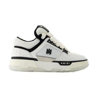 Amiri Leder Low-Top Schn&uuml;rsneaker - - Shoes - Herren - Wei&szlig; - 40 EU