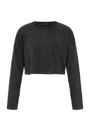 Mymo Sweatshirt Frauen Schwarz