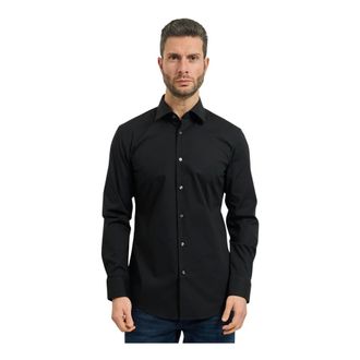HUGO BOSS Homme, Chemises, Noir, Taille: 4XL H-Hank Shirt