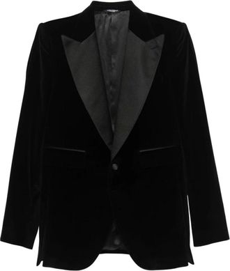Dolce & Gabbana Homme, Costumes, Noir, Taille: XL Jacket