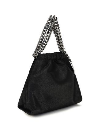 Stella McCartney Womens Mini Handbag Falabella Black Polyester Shoulder Bags