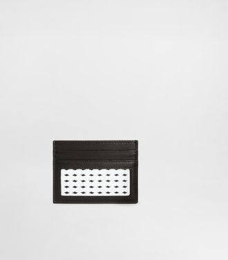 Dolce & Gabbana Woven Plong&eacute; Calfskin Card Holder - Mann Geldb&ouml;rsen Und Kleinlederwaren Mehrfarbig Onesize