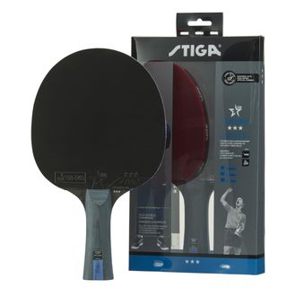 STIGA Sports Future Tischtennisschläger für Offensivspieler - 3 Sterne - 5-schichtiges Holz - ITTF-zertifizierte STAR 3-Beläge - WRB-Technologie - Kontrolle, Spin 