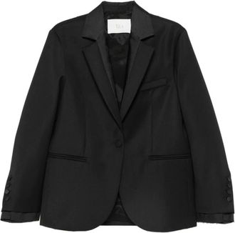 Tela Femme, Vestes, Noir, Taille: 36 FR Tailored Blazer