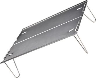 Cabilock Kompakter Faltbarer Campingtisch aus leichtem tragbarem Picknick und Outdoor Tisch für Aktivitäten wie BBQ Strand und Wandern platzsparend und transpo