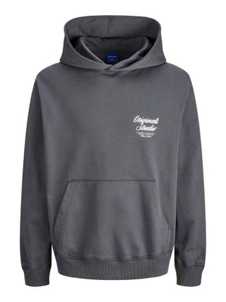 Jack & Jones Plus Size Kapuzensweatshirt JORNORREBRO TYPO BACK SWEAT HOOD PLS Baumwollmischung, regular fit