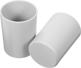 BESPORTBLE 2st&uuml;cke Zahnb&uuml;rstenbecher aus Bruchsicherer Mundsp&uuml;lbecher Wiederverwendbarer Trinkbecher f&uuml;rs Badezimmer als Reisebecher und Aufbewahrungsbecher f&uuml;r 