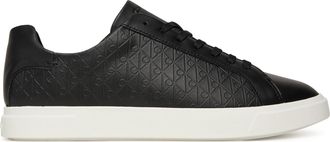 Calvin Klein Sneakers Calvin Klein Low Pro Cups Lace Up Lth Aop HW0HW02817 Schwarz