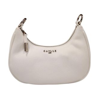 Ga&euml;lle Paris Wei&szlig;e Damen Eco-Leder Tasche - - Bags - Damen - Wei&szlig; - ONE SIZE