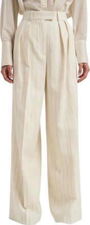 Anine Bing Damen, Hosen, Beige, XLGröße