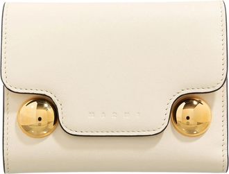 Marni Portemonnaie - Trifold - Gr. unisize - in Creme - für Damen