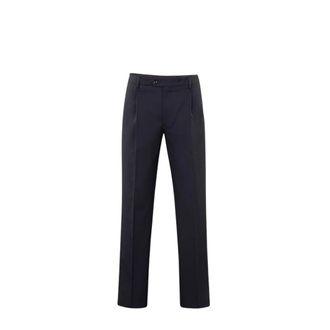 Moorer Homme, Pantalons, Bleu, Taille: M Jarvis-Slw Pleated Pantalons