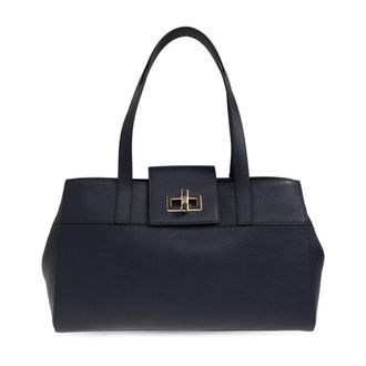 Furla Amelia Large - - Bags - Damen - Blau - ONE SIZE