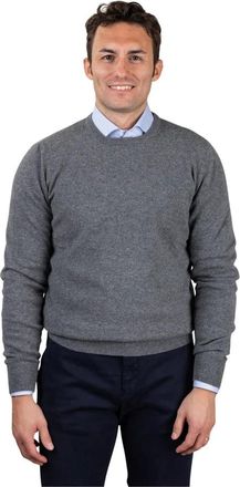 Gran Sasso Homme, Pulls, Gris, Taille: M 55167/19690 Pull ras du cou
