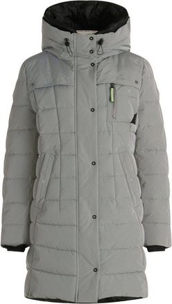 AMBER & JUNE Winterjacke Damen Winterjacke mit Kapuze