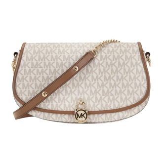 Michael Kors Femme, Sacs, Beige, Taille: ONE Size Mila Sac Bandouli&egrave;re Moyen