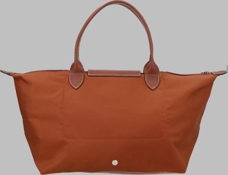 Longchamp Womens Shoulder Bag Le Pliage One Brown Polyamide